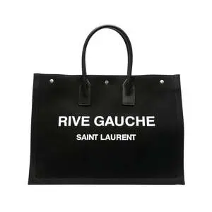 Saint Laurent Rive Gauche Tote Bag - Black