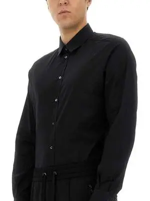 Dolce & Gabbana Gold Poplin Stretch Shirt