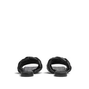Bottega Veneta Intrecciato Leather Flat Sandals