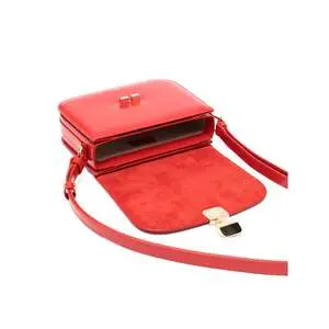 A.p.c. Polished Leather Crossbody Bag