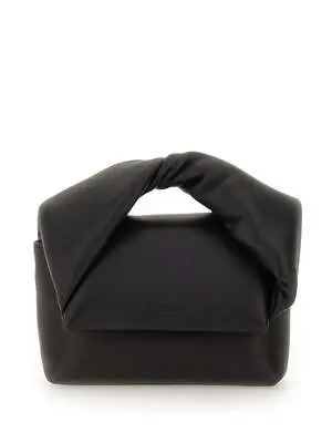 JW Anderson Twisted Top Handle Bag - Black