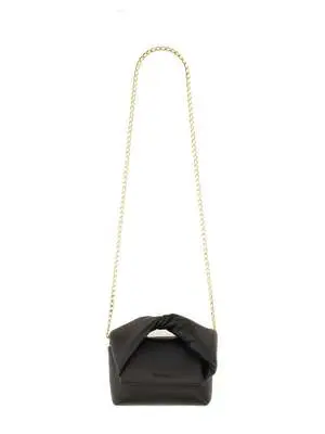 JW Anderson Twisted Top Handle Bag - Black