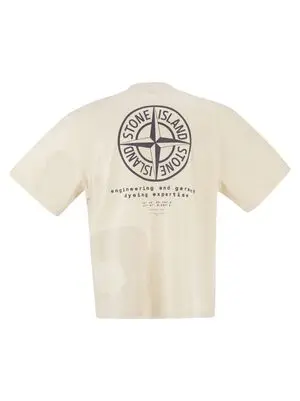Stone Island Regular-fit T-shirt With ‘whirlwind Type’ Print