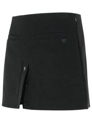 COURREGES Cotton Blend Miniskirt
