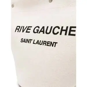Saint Laurent Rive Gauche Tote Bag - Cream