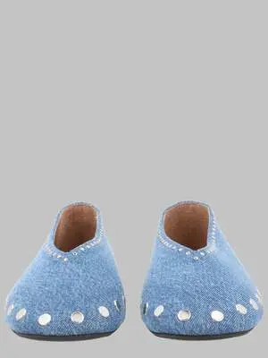 GANNI GANNI Ballerina Jenny Flats Blue