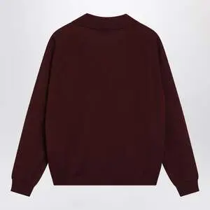 Miu Miu Virgin Wool Cardigan - Red