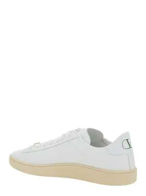 Valentino Garavani Royco Low Top Sneakers With Vlogo Detail - White