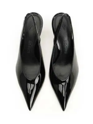 Attico Slingback Viper Heel - Black