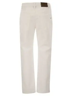 Brunello Cucinelli Cotton 5-pocket Trousers