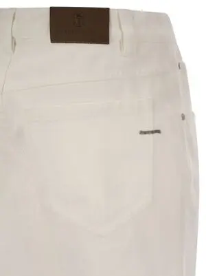 Brunello Cucinelli Cotton 5-pocket Trousers