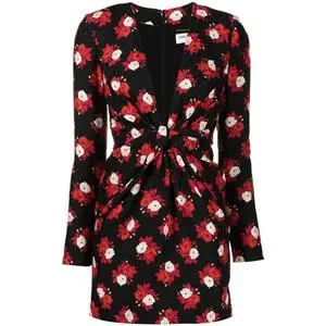 Saint Laurent Polka Dots Dresses