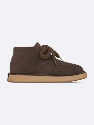 Dior Sahara Desert Suede Lace-up Boots