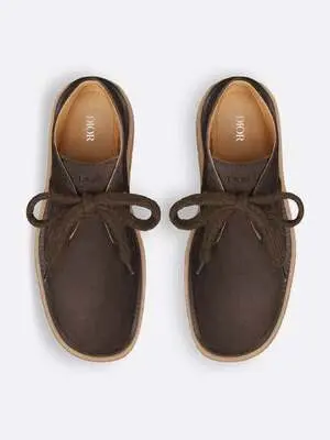 Dior Sahara Desert Suede Lace-up Boots