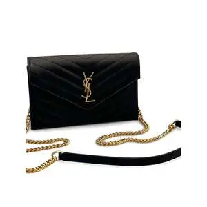 Saint Laurent Patent Leather Shoulder Bag
