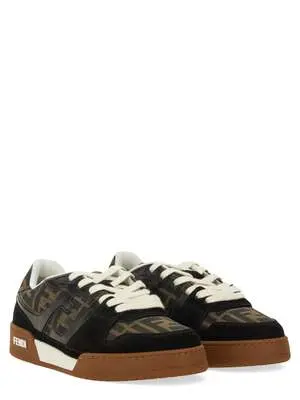 Fendi Low Top Sneakers - Black