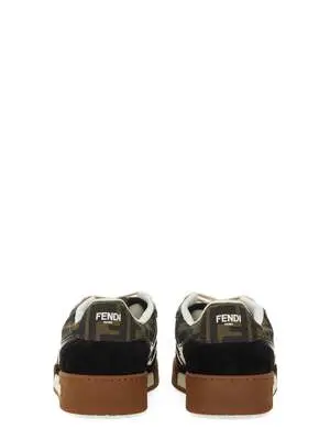 Fendi Low Top Sneakers - Black