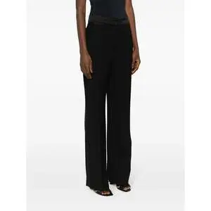Casablanca Silk And Viscose Blend Trousers
