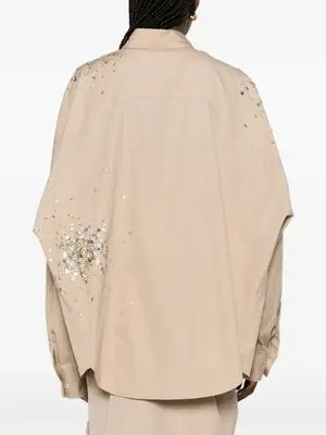 Dries Van Noten Embroidered Cotton Shirt