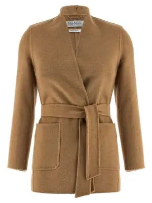 Max Mara Harold Camel Wool Blazer