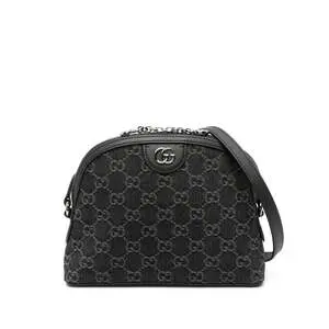 Gucci Gg Supreme Monogram Canvas Jacquard Satchel Bag