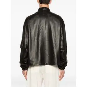 Fendi Leather Bomber Jacket