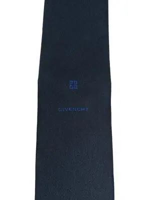 Givenchy Textured Silk Neck Tie