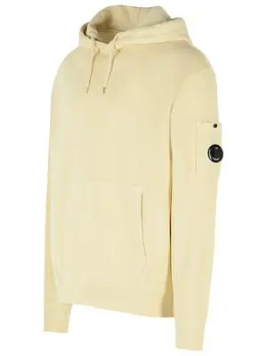 C.P. COMPANY Cotton Sweatshirt - Cream