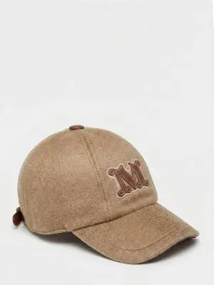 Max Mara Max Mara Camel Cashmere Hat Brown