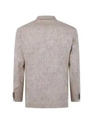 Tagliatore Montecarlo Double Breasted Blazer - Multicolor