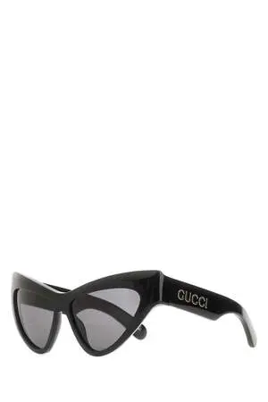 Gucci Acetate Cat Eye Sunglasses - Black