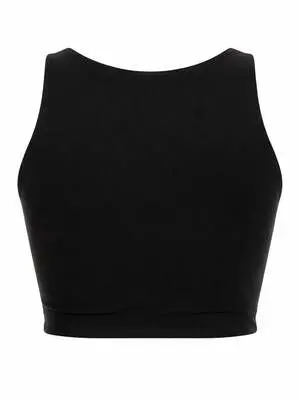 Magda Butrym Top With Rose Applique