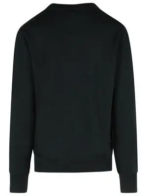 Balmain Merino Wool Sweater With Contrast Logo
