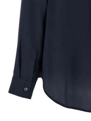 P.a.r.o.s.h Sweet26" Silk Shirt - Blue
