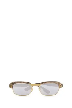 Gucci Printed Acetate And Metal Sunglasses