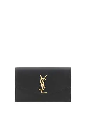 Saint Laurent Chain Wallet - Black