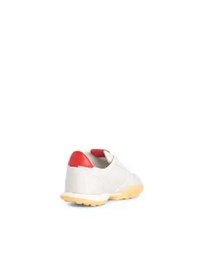 JIL SANDER Sneakers In Nylon And Nappa Leather - White