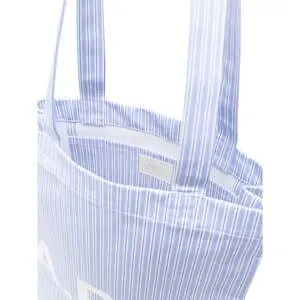 A.p.c. Striped Cotton Tote Bag