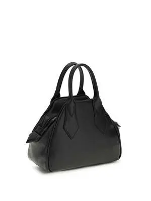 VIVIENNE WESTWOOD Small Yasmine Handbag With Orb Detail - Black