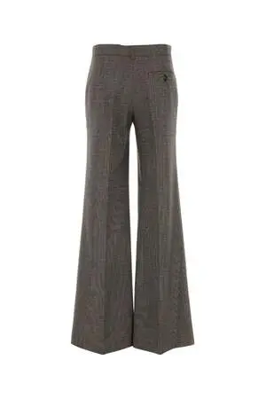 Stella McCartney Embroidered Wool Palazzo Pants