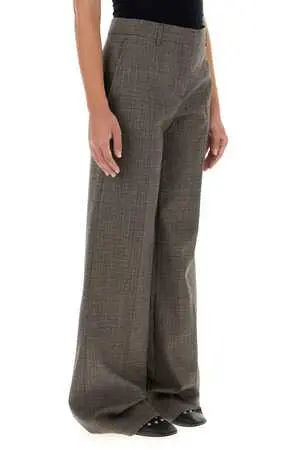 Stella McCartney Embroidered Wool Palazzo Pants