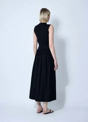 TOTEME Sleeveless Cotton Jersey Dress