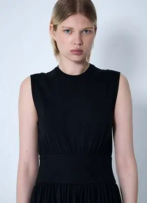 TOTEME Sleeveless Cotton Jersey Dress