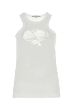 Stella McCartney Cotton Tank Top - White
