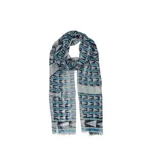 LANVIN Wool Scarf - Blue