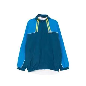 Martine Rose Zip-up Logo Detail Sport Jacket - Blue