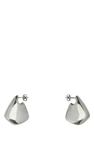 BOTTEGA VENETA Bottega Veneta Sterling Silver Fin Earrings