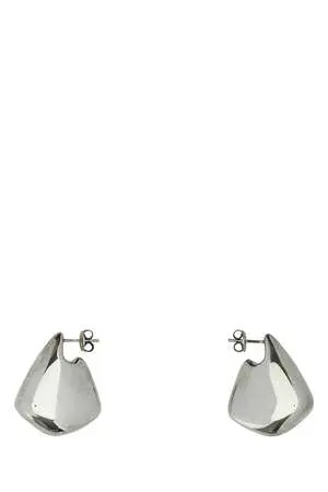 BOTTEGA VENETA Bottega Veneta Sterling Silver Fin Earrings