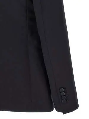 Tagliatore Tuxedo Dress - Blue