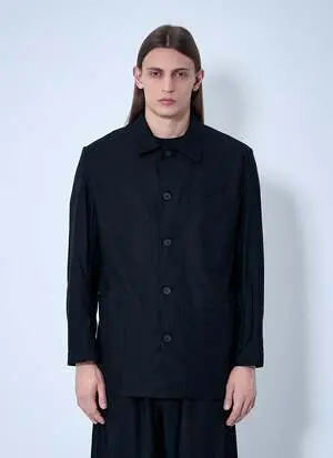 Yohji Yamamoto Button-down Shirt - Black